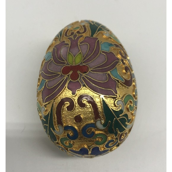 Unbranded | Holiday | Vintage Franklin Mint Multicolor Cloisonne Easter ...